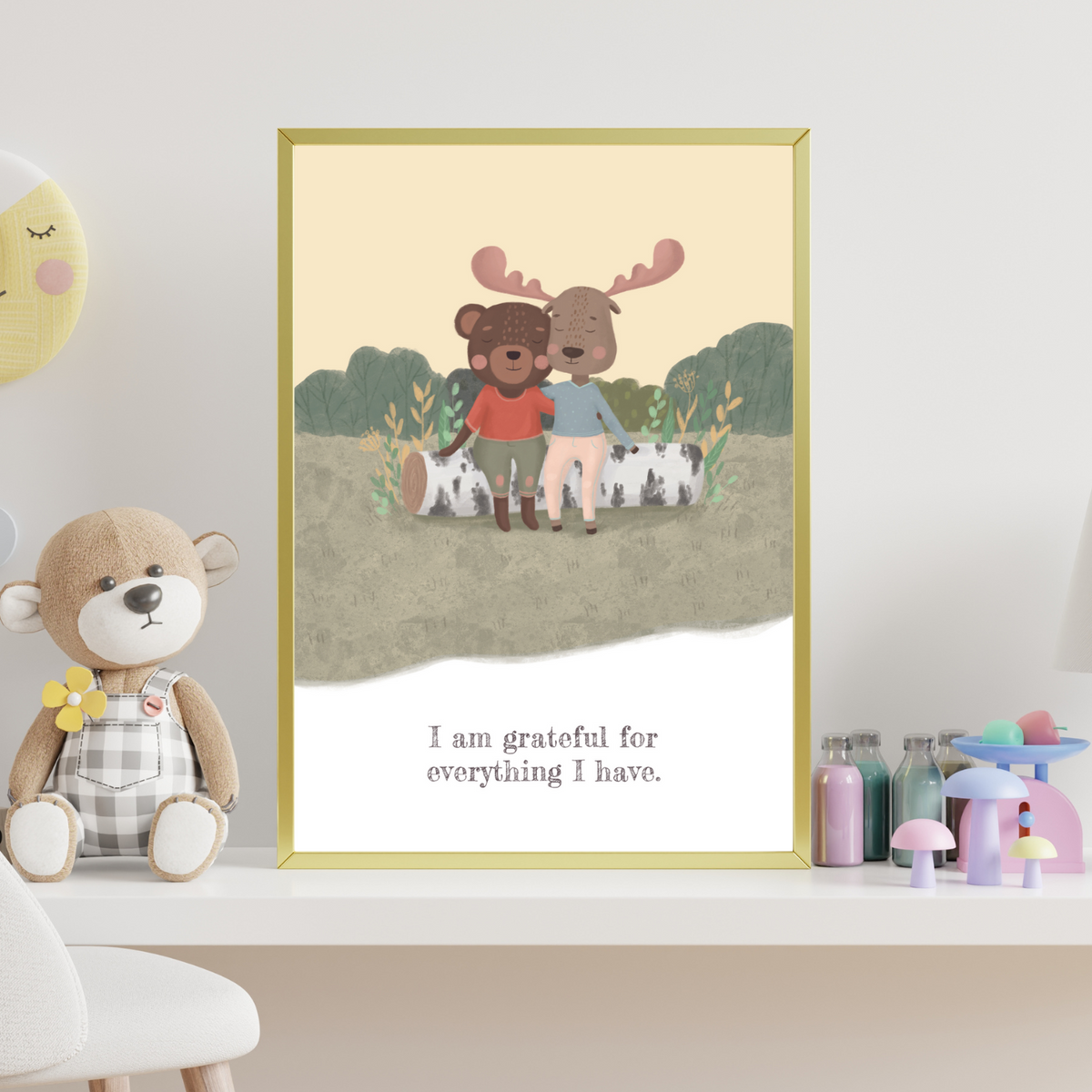 [PRINTABLE] Gratitude Poster – Sharing Kindness